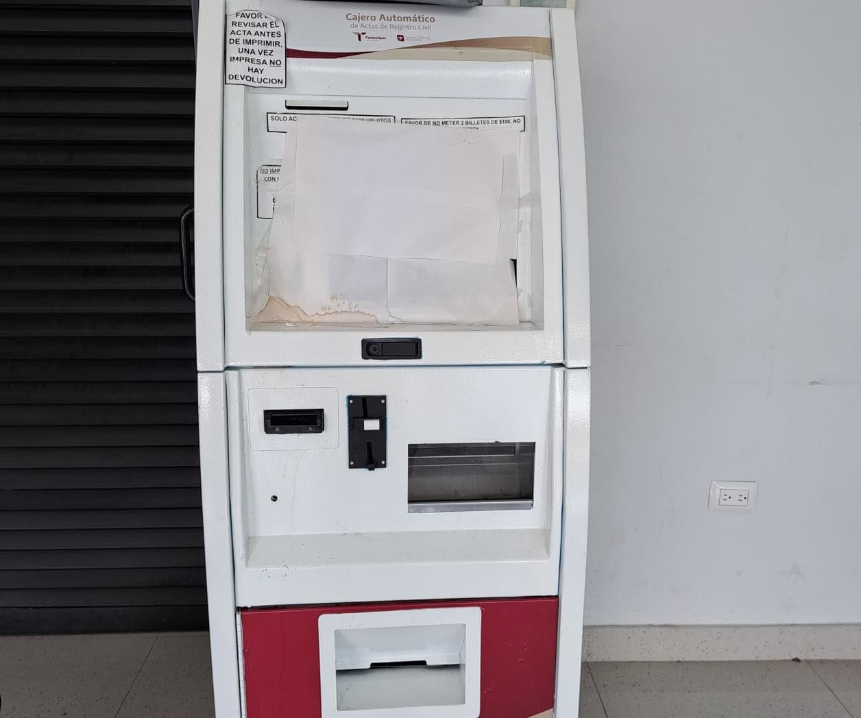 Abandona Registro Civil los cajeros automáticos - Focus Radio 1670 AM